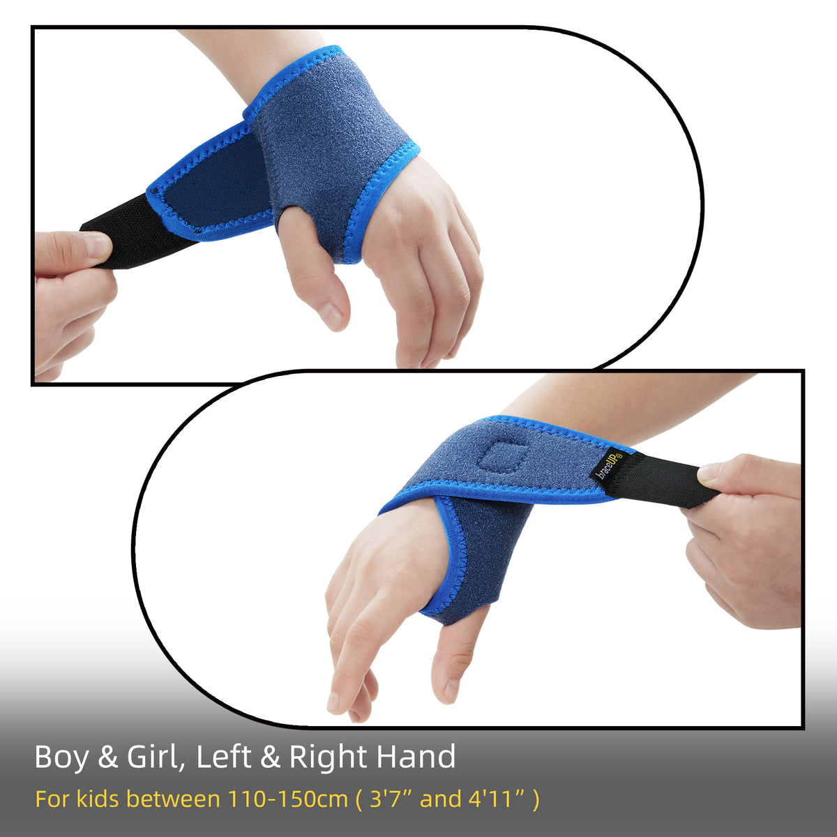 Adjustable Kids Wrist Brace – Support for Sports & Daily Use – BraceUP