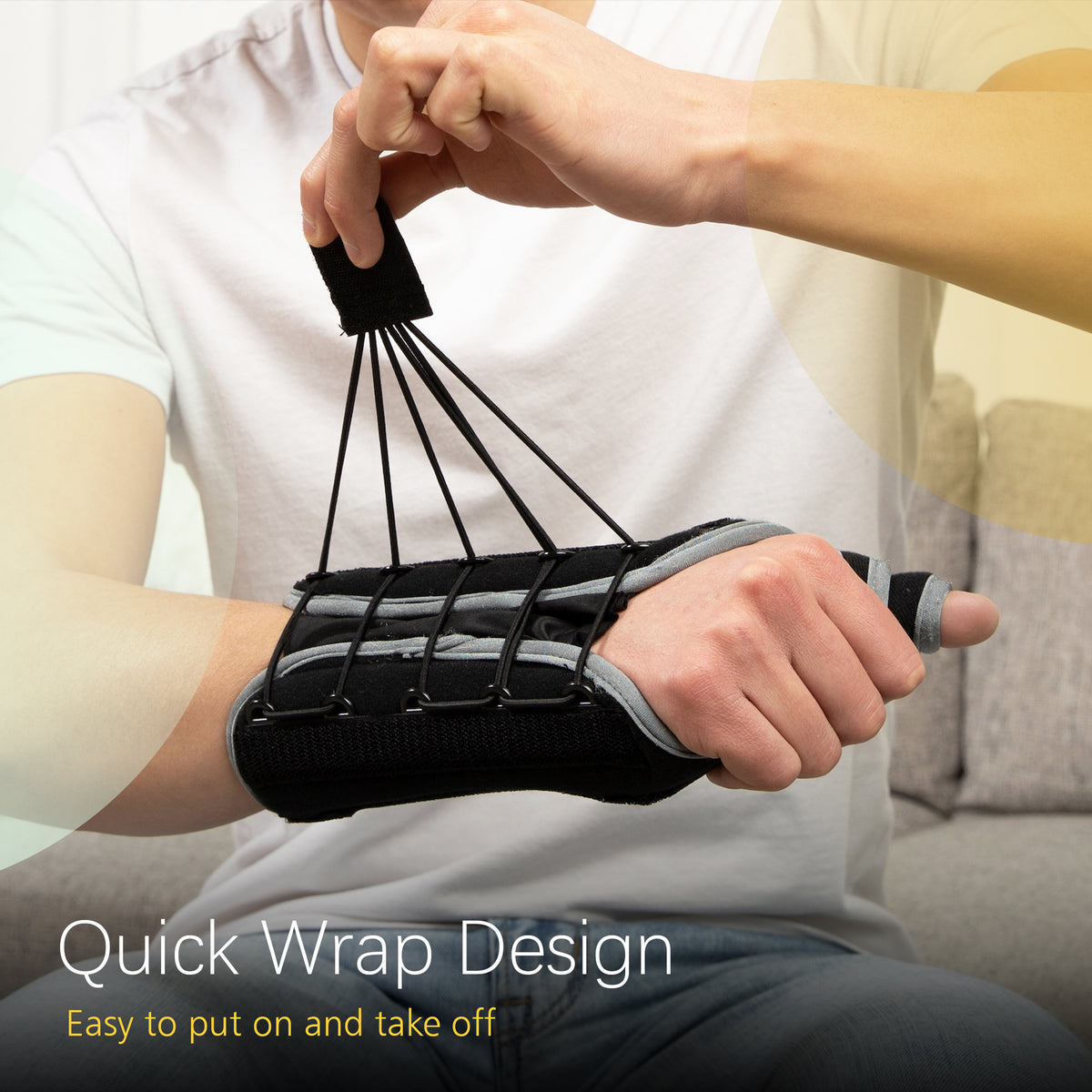 Quick Wrap Wrist and Thumb Brace – BraceUP